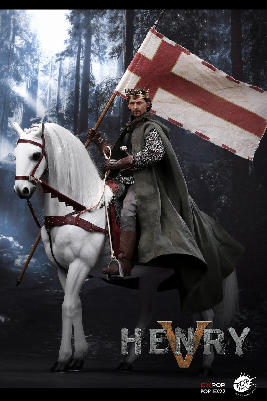 Pop Toys [POP-EX022H] 1/6 Scale King Henry V of England War Horse ...