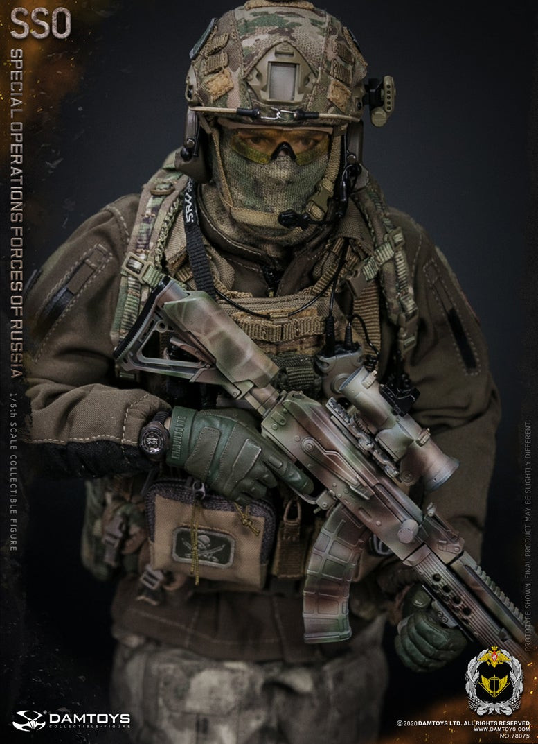 DamToys (DAM-78075) Special Operations Forces of Russia (SSO) 1/6th ...