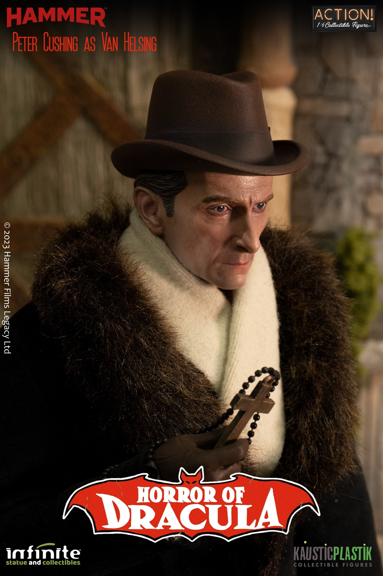 Infinite Statue X Kaustic Plastik (91438) 1/6 Scale Horror of Dracula ...