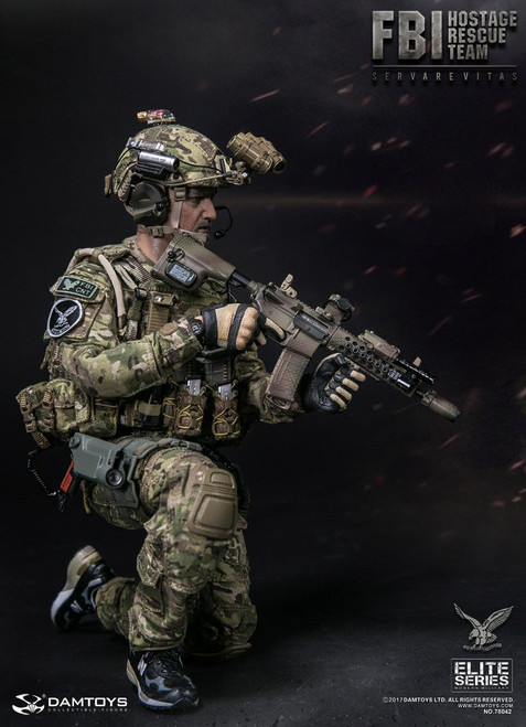 DamToys (DAM-78042) FBI HRT Agent Hostage Rescue Team 1/6 Scale Figure
