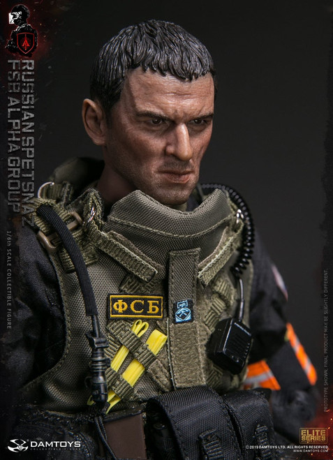 DAMTOYS (DAM-78064) Russian Spetsnaz FSB Alpha Group 1/6th Scale ...
