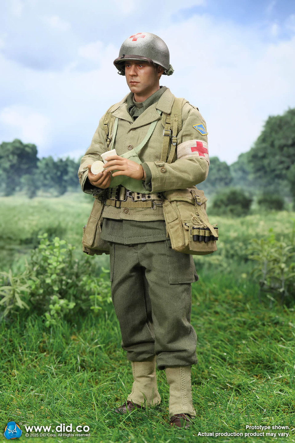 DID (A80189) 1/6 Scale WWII US 2nd Ranger Battalion – Medic Wade Figure