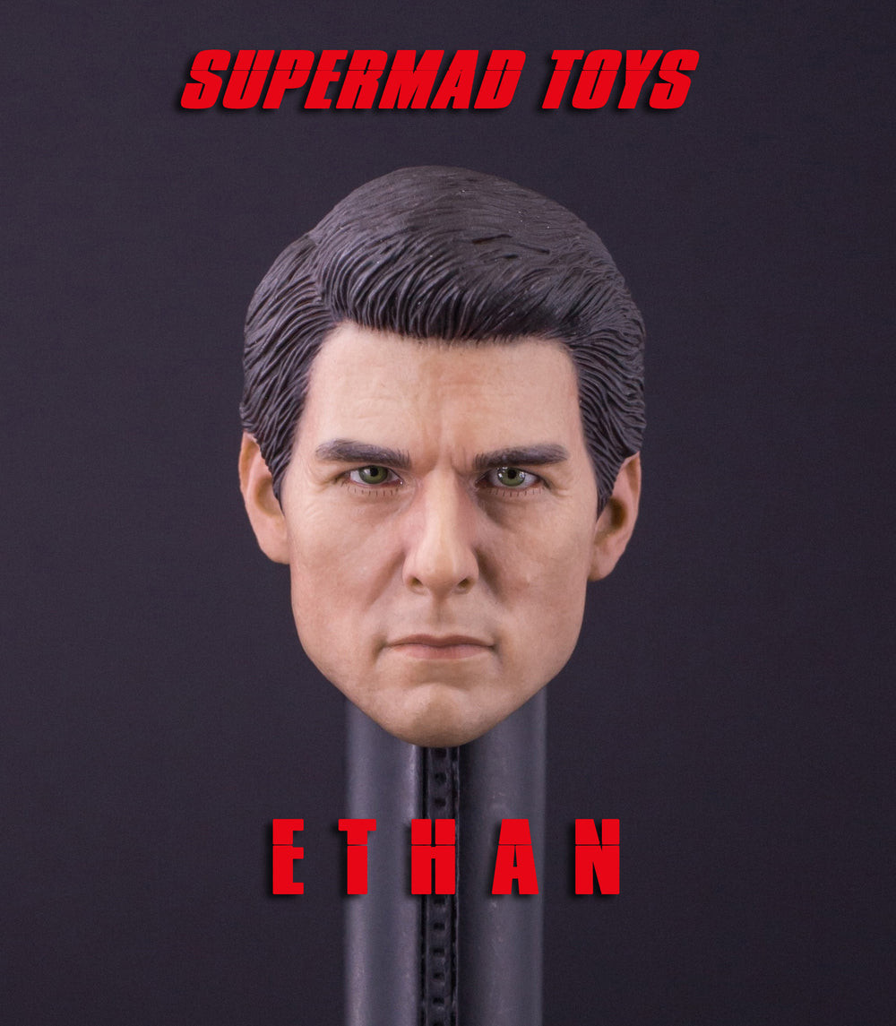SuperMad Toys 1/6 Scale Ethan Head Sculpt