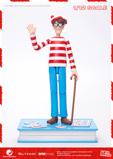 Blitzway Where’s Wally? – Wally 1/12 Scale Collectible Figure (Normal ...