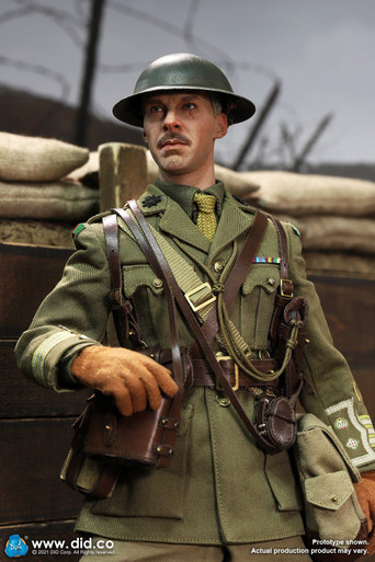 DID (B11012) 1/6 Scale WWI British Officer – Colonel Mackenzie Figure