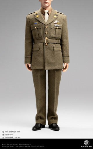 POP TOYS (X40) 1/6 Scale Captain Uniform Set (Remake)