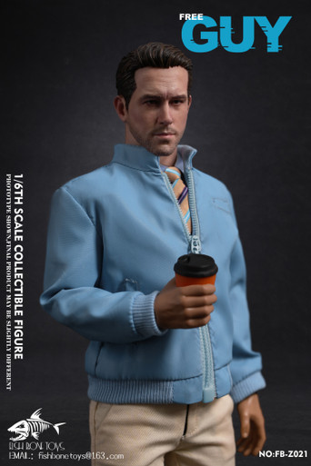 FISH BONETOYS (FB-Z021) 1/6 Scale Free Guy Figure