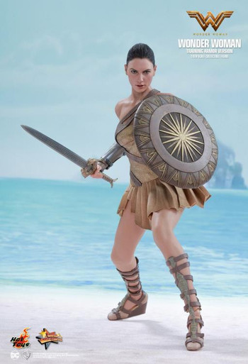 Hot Toys (MMS424) Wonder Woman - Wonder Woman Figure (Training Armor ...