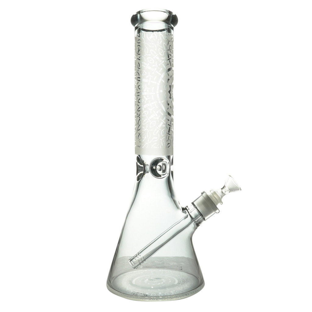13" SHINY BEAKER - GRAY