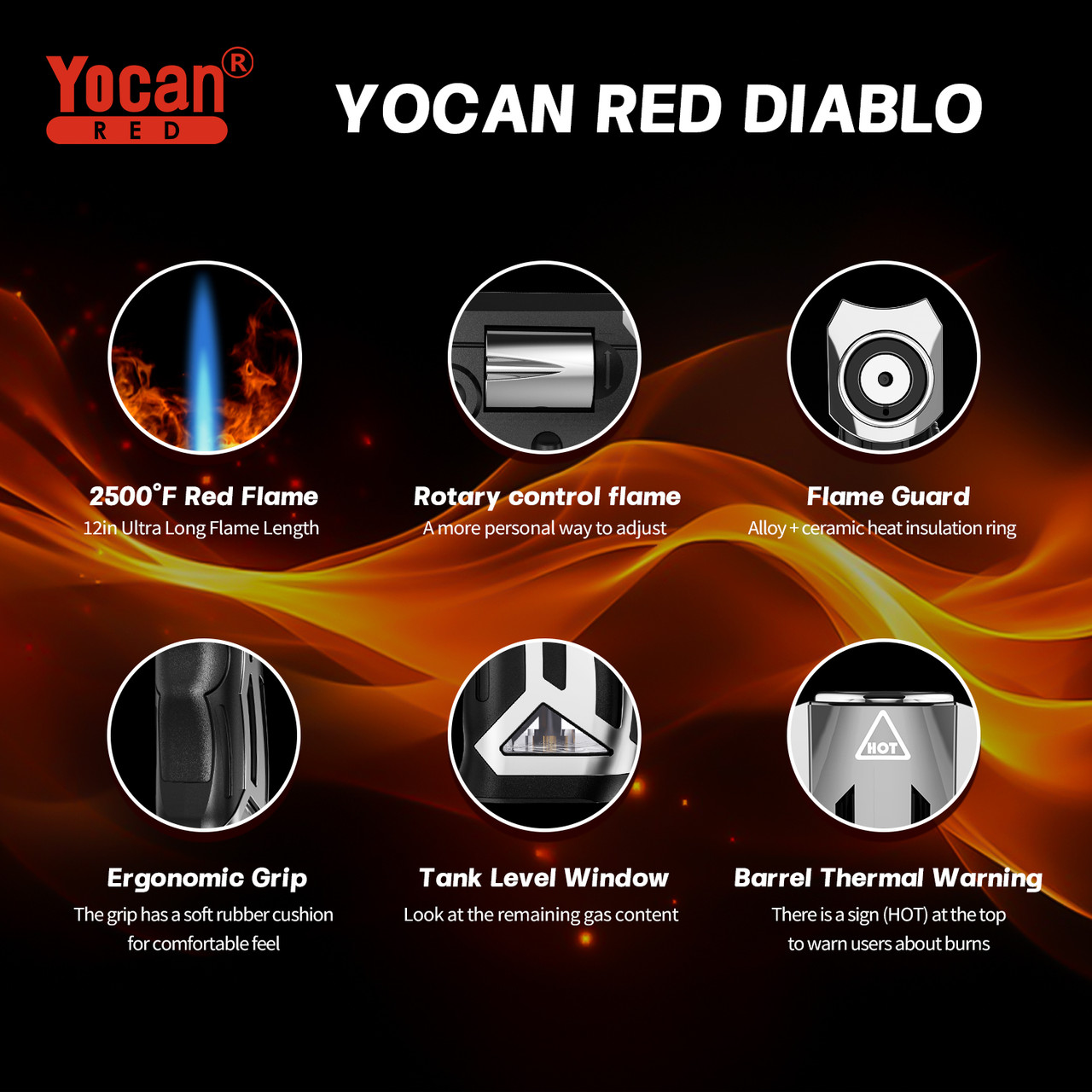 YOCAN RED TORCH - DIABLO