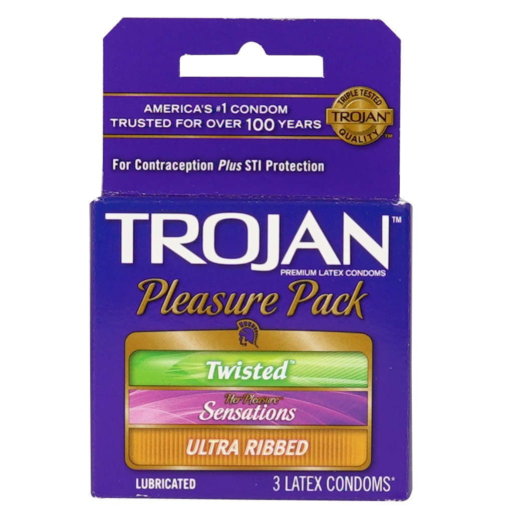TROJAN - PLEASURE PACK 6CT