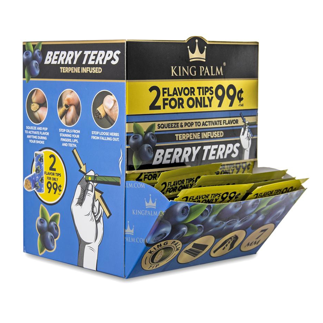KING PALM FLAVOR TIPS - BERRY TERP