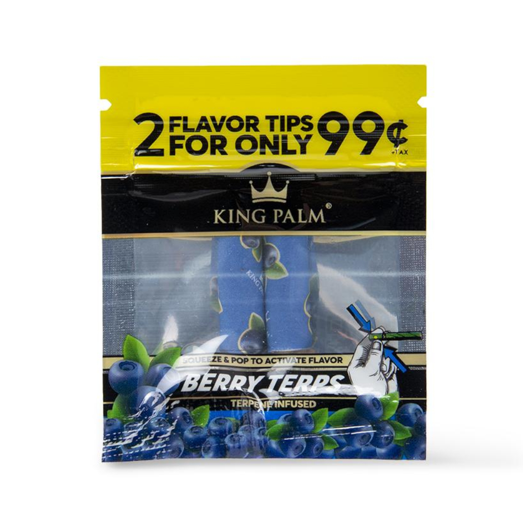 KING PALM FLAVOR TIPS - BERRY TERP