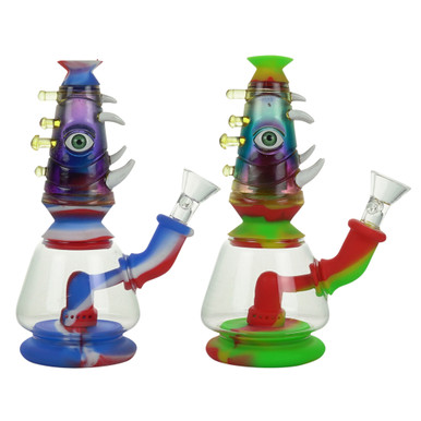 7" SILICONE/RESIN MONSTER WATER PIPE