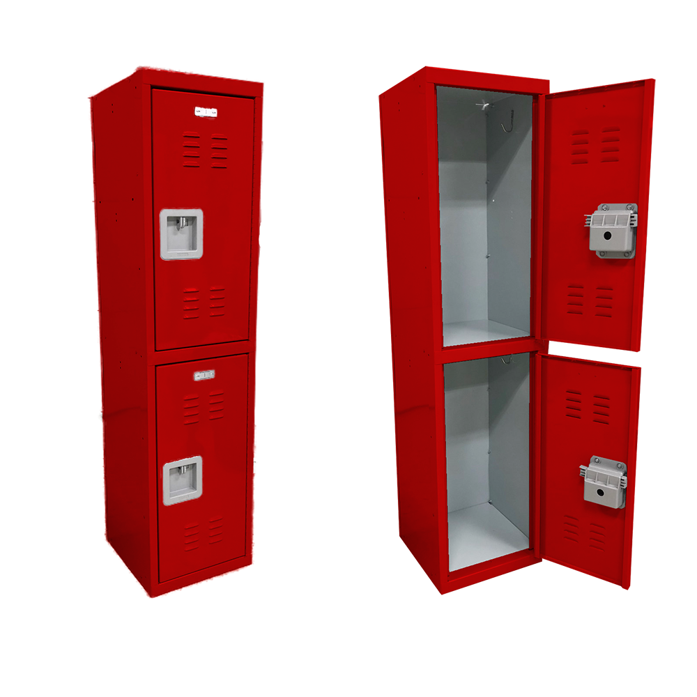 LOCKERMAN 15 wide x 15 deep x 60 high Double Tier Student Locker - The ...