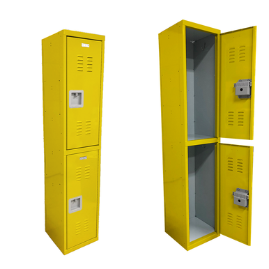 LOCKERMAN 15 wide x 15 deep x 72 high Double Tier Student Locker - The ...