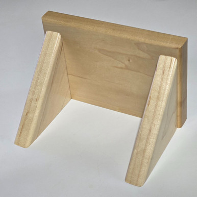 Solid Maple Wood Shelf, 6 Inch