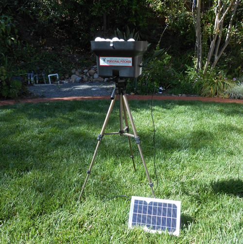 Solar Power Adapter | Power Your Pitching Machine With The Sun