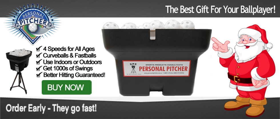 Personal Pitcher Pitching Machines for Baseball & Softball