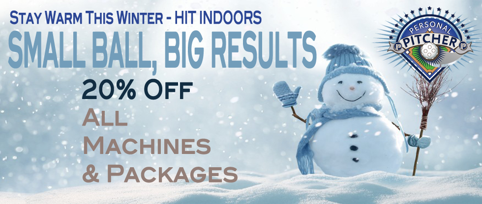 Personal Pitcher Pitching Machines for Baseball & Softball