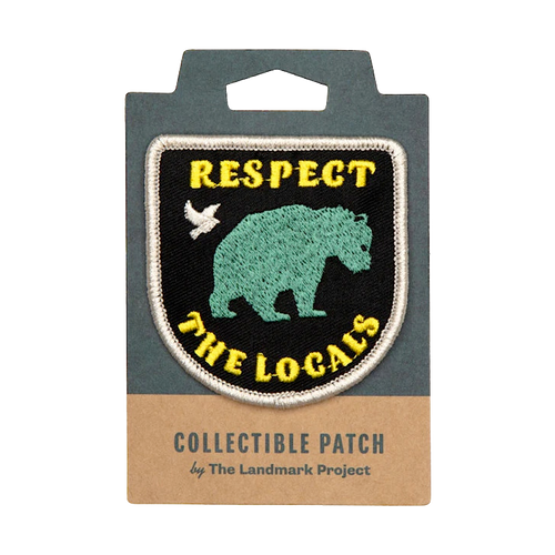 Respect the Locals Bear Patch