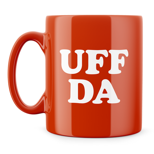 Uff Da Mug (Red)