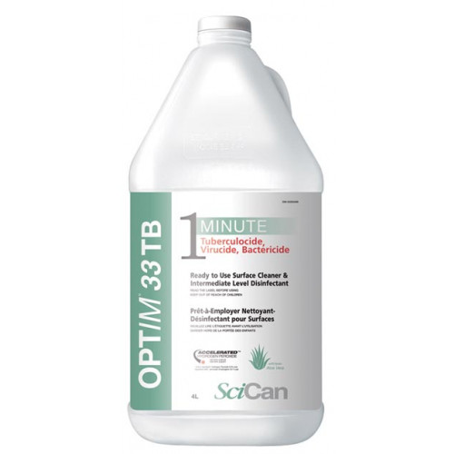 Optim 33 TB 1 Minute 4L Jug Unscented - Dental Deals Canada