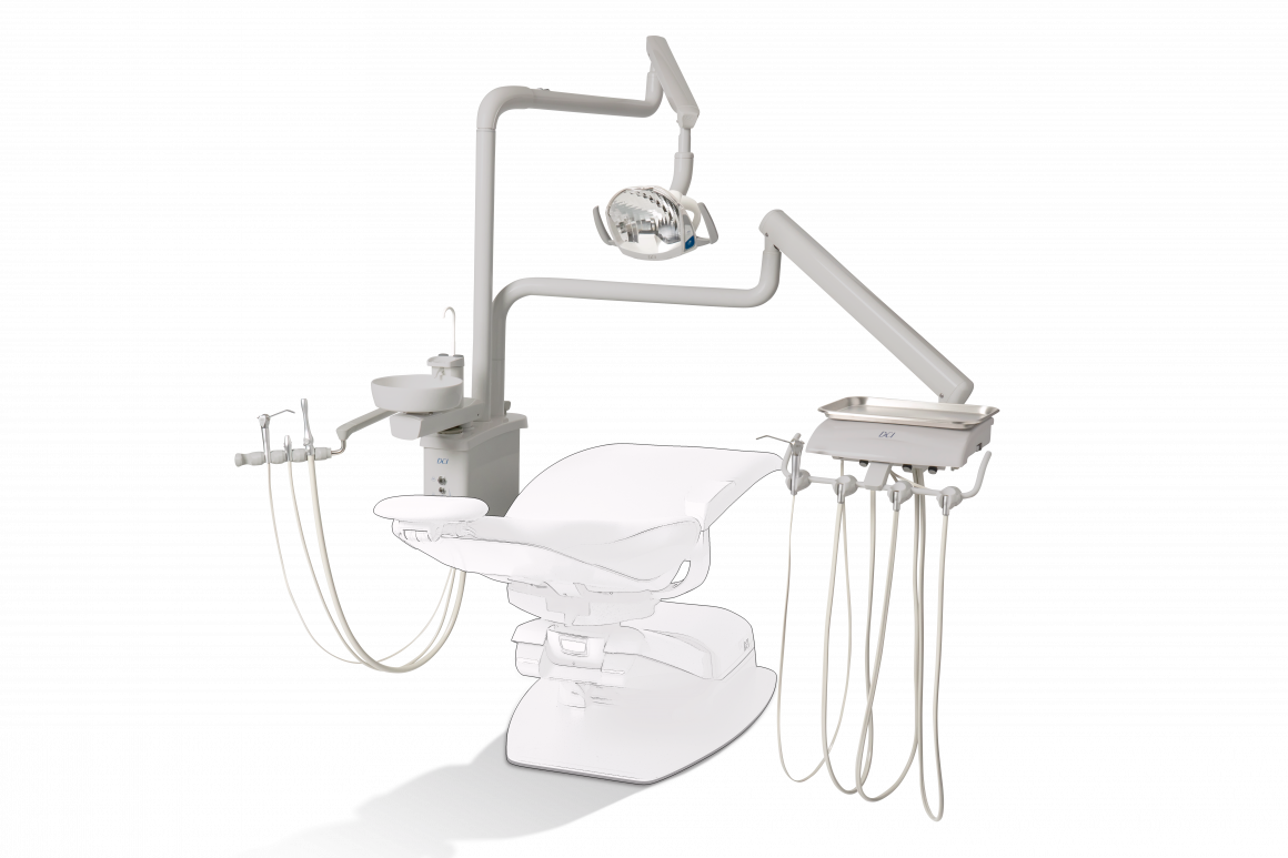 Reliance Over the Patient Automatic Dental Unit with PMU w/Cuspidor ...