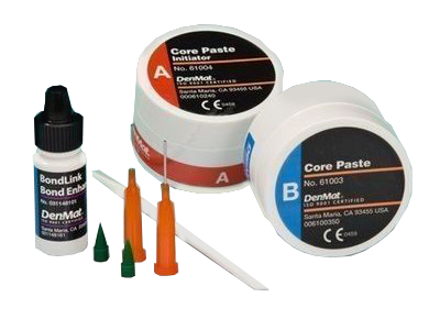 Core Paste Jars White with Fluoride Self-Cure Kit - Dental Deals Canada