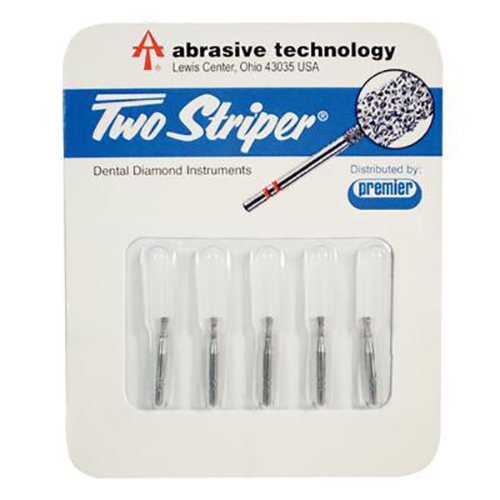 Two Striper Diamond 1250S Amalgam Remover Med SS 5/Pk - Dental Deals Canada