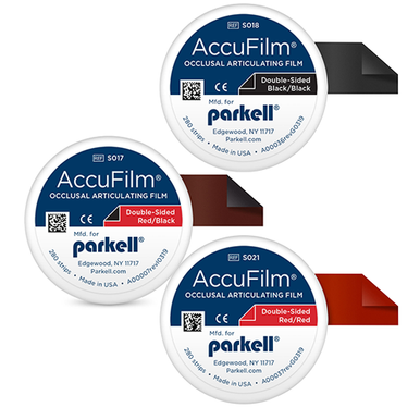 AccuFilm II .0008" (21 microns)/ 280 strips (3-1/2" x 7/8") - Dental ...