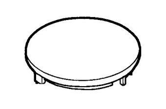Vacuum Canister Cap w/ O-ring, Black - Dental Deals Canada