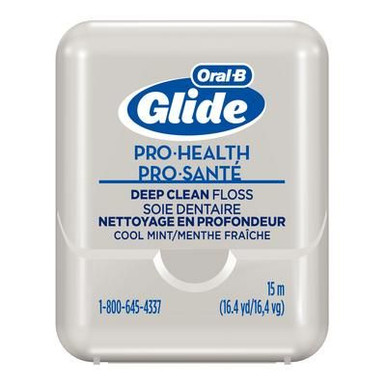 Crest Glide Deepclean Floss Mint, 15m 72/Ea - Dental Deals Canada
