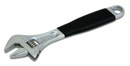 8" Bahco Chrome Adjustable Wrench Ergo - 9071 RC US Pro Tool Warehouse