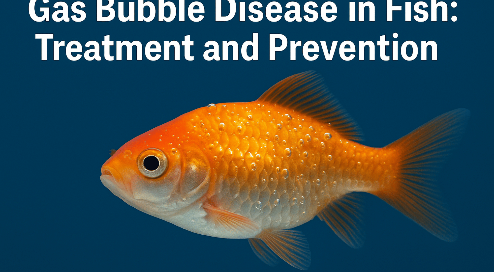 Gas Bubble Disease in Fish: Treatment and Prevention - FISHICK