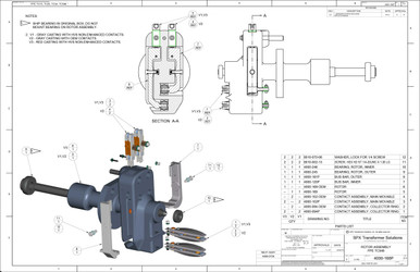 Rotor Assembly - Complete W/ Contacts - Waukesha® Components Store