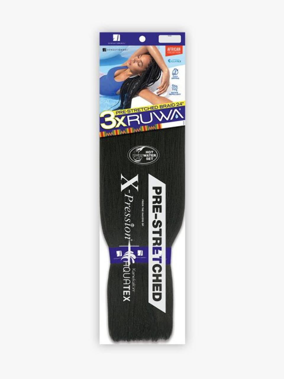 Ruwa 18" Braid Hair 1 - Apex Beauty Supply
