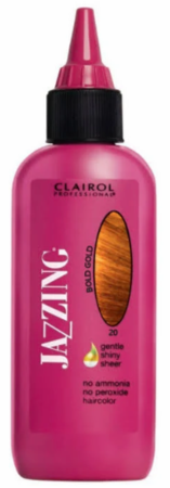 Clairol Jazzing Temporary Hair Color - 20 #Bold Gold 3 fl. oz. - Apex ...