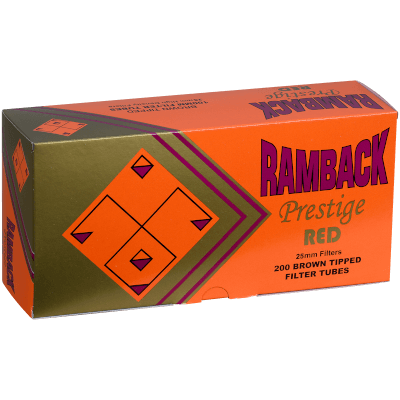 Ramback Red Cigarette Tubes 200ct | Bold Flavor & Easy Filling ...