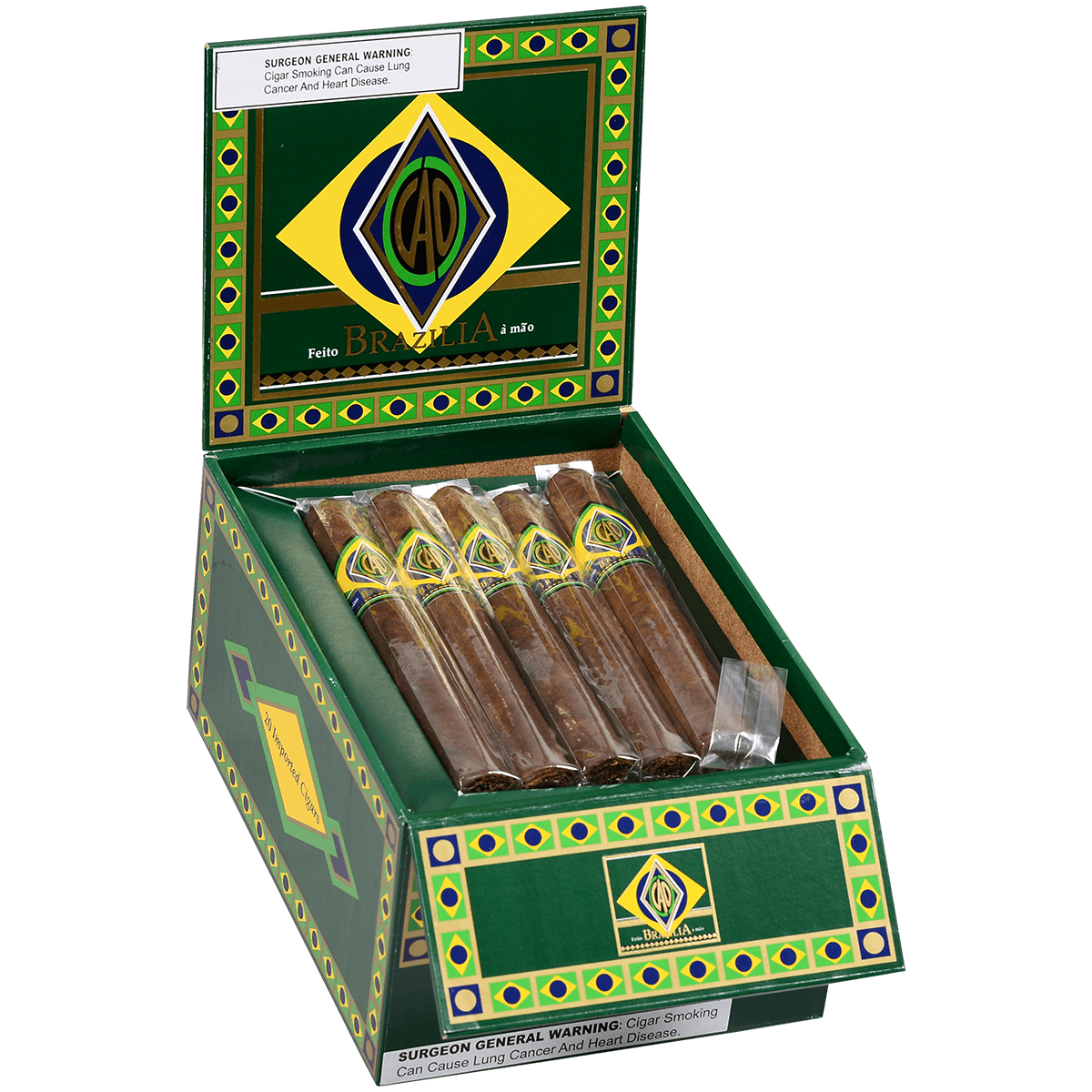 CAO Cigars Brazilia Lambada 20 Ct. Box 6.00X50 - Buitrago Cigars