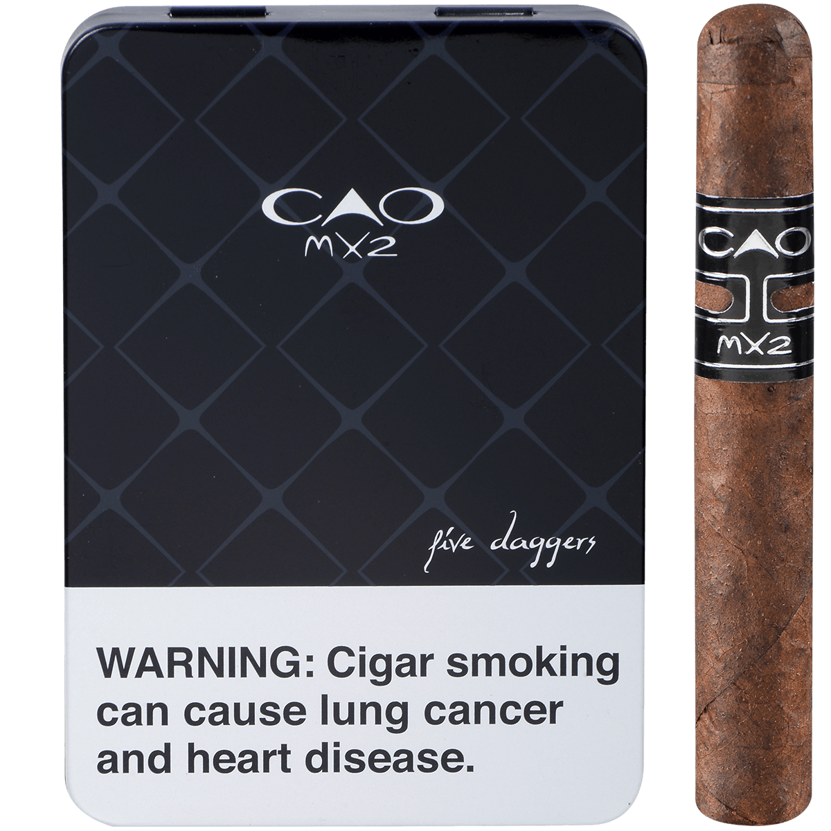 CAO Cigars Mx2 Dagger 10/5 Tins 4.00X38 - Buitrago Cigars