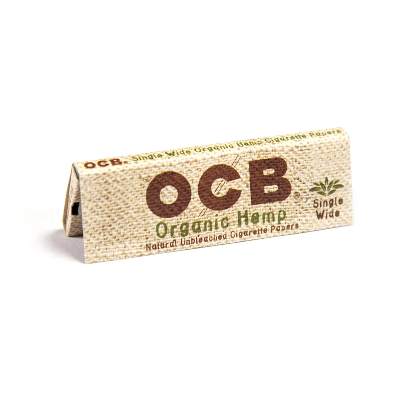 OCB Cigars Papers Organic Hemp Single Wide 24/50 Ct. Box - Buitrago Cigars