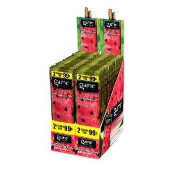 Game Cigarillos Foil Watermelon 30 Pouches of 2- Buitrago Cigars