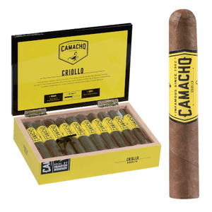 Camacho Criollo Cigar Robusto Tubo 20 Ct. Box- Buitrago Cigars