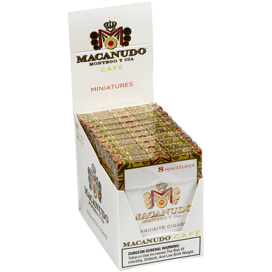 Macanudo Cigars Cafe Miniature 10/8 Packs 3.75X24 - Buitrago Cigars