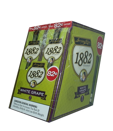 Garcia Y Vega 1882 White Grape Cigars - Premium 24ct Cigarillos for a ...