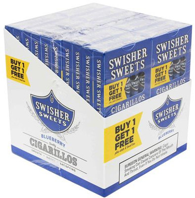 Swisher Sweets Cigarillos Blueberry Pack B1G1 - Buitrago Cigars