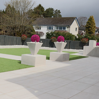 Everest Pearl Porcelain Paving | CED Stone Scotland