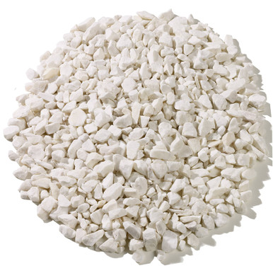 Polar White Marble Chippings | Bulk Bags | 16-20mm | Corfe Stone