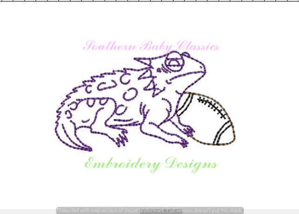 how to draw a horned frog